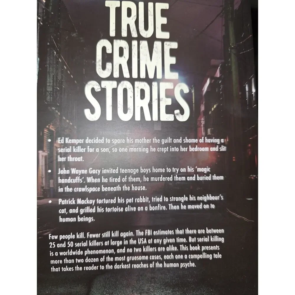 Accents | Book True Crime Stories The Worlds Most Monstrous Murderers ...
